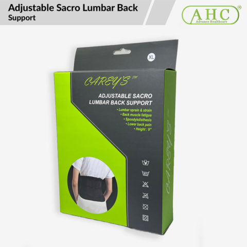 Adjustable Sacro Lumbar Back Support (CS-LS) | AHC Medical Supplies Sdn Bhd