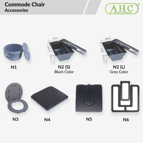 Commode Chair Accessories | AHC Medical Supplies Sdn Bhd