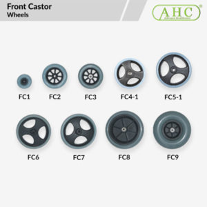 Front Castor Wheels | AHC Medical Supplies Sdn Bhd